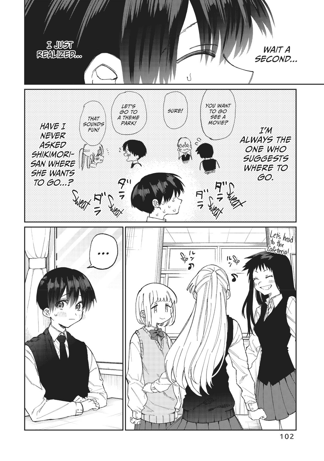 Shikimoris Not Just A Cutie Chapter 25 Shikimoris Not Just A Cutie